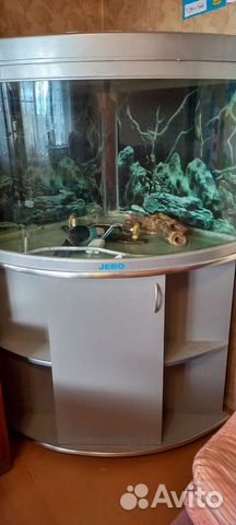 Аквариум jebo r 470 с тумбой